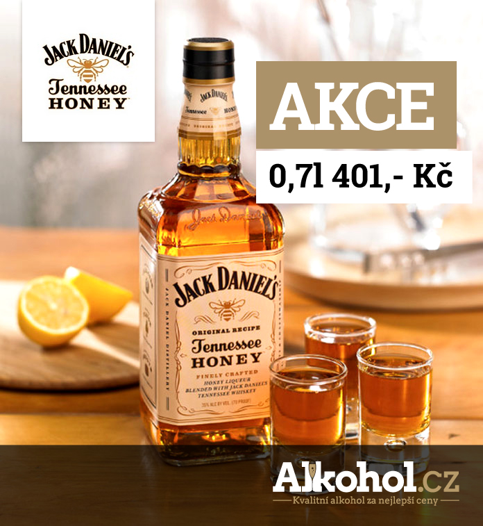 Jack daniels HONEY akce - jack daniels tennessee honey